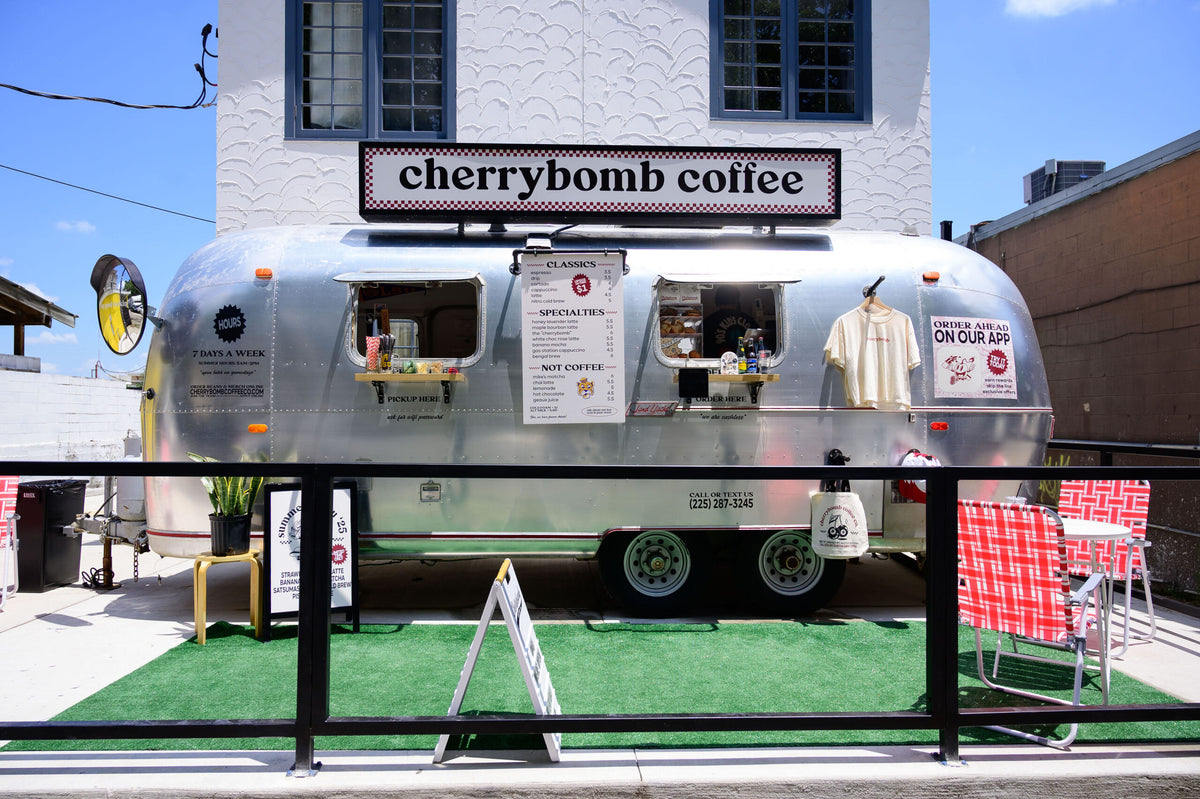 Cherrybomb Coffee Co. Launches Retro Airstream Coffee Truck in Baton R ...