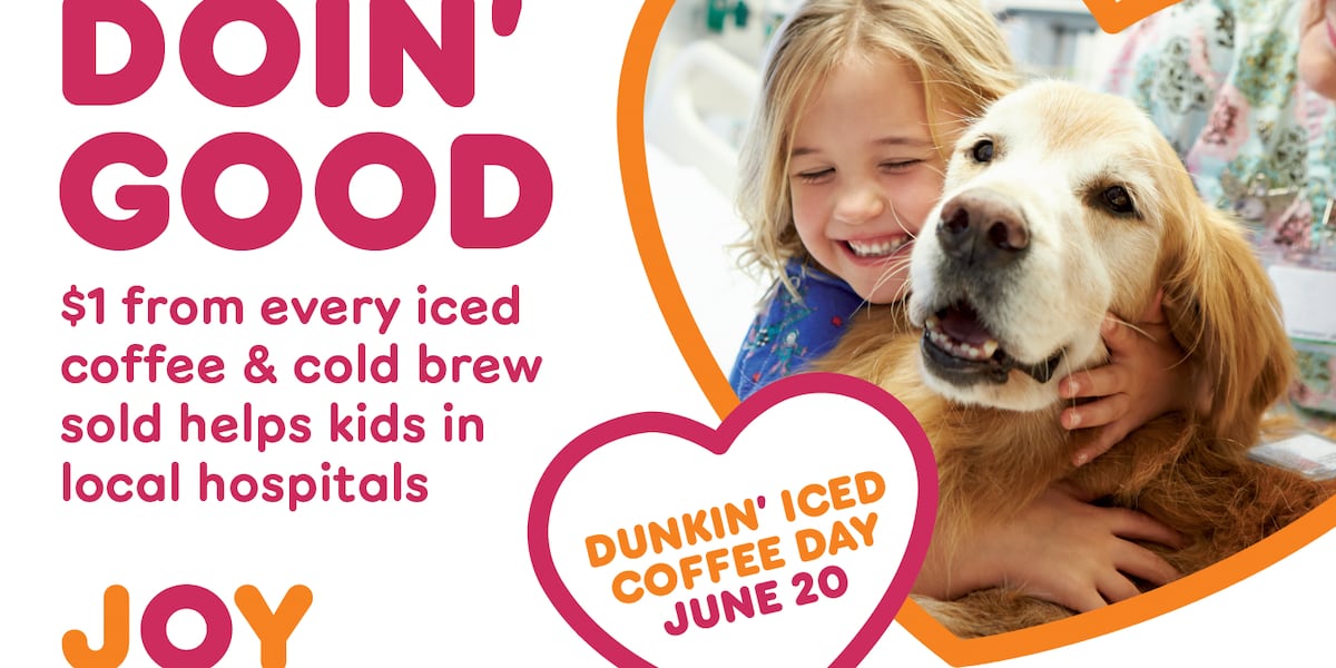 Dunkin' Celebrates Summer with Iced Coffee Day Fundraiser for Kids ...